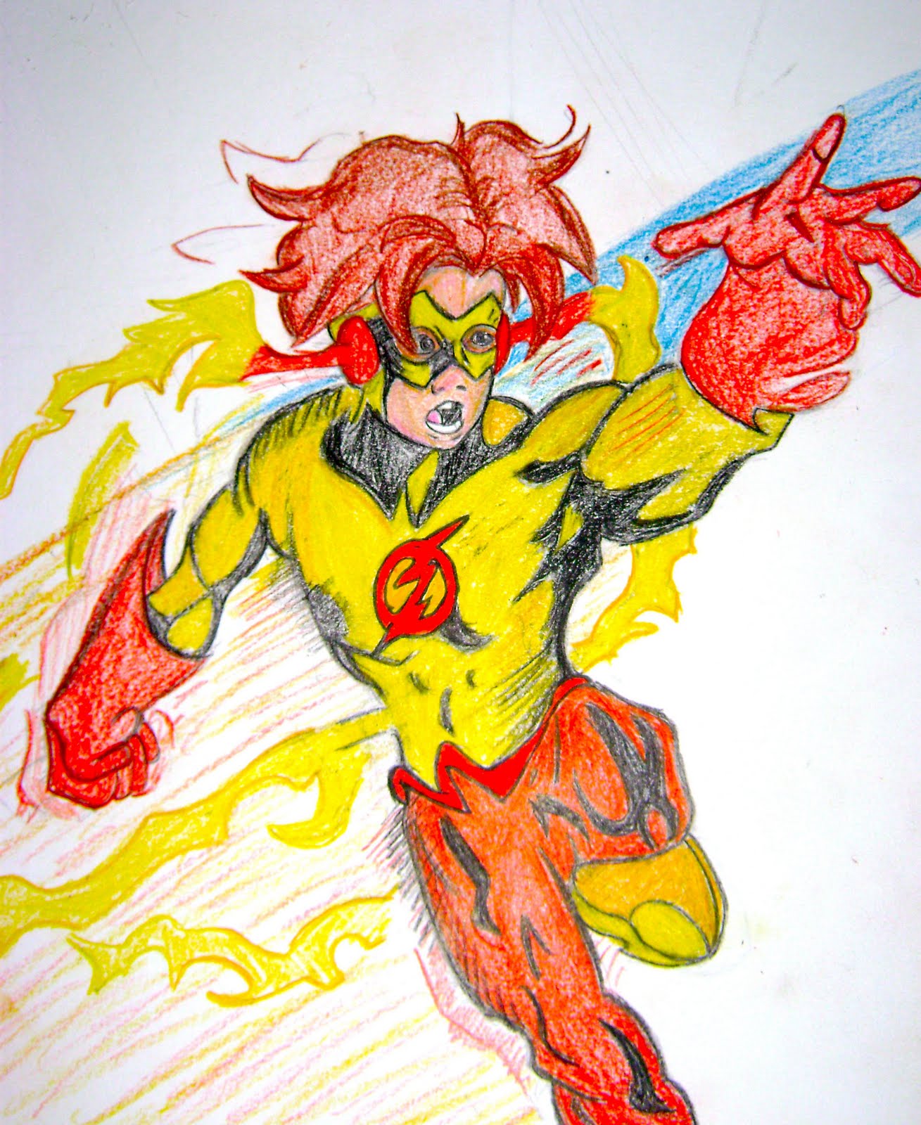 T-Worlds Illustrations: Just some Kid Flash Drawings