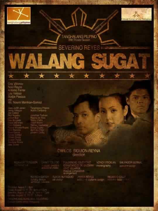 Severino Reyes : Statement of Appreciation