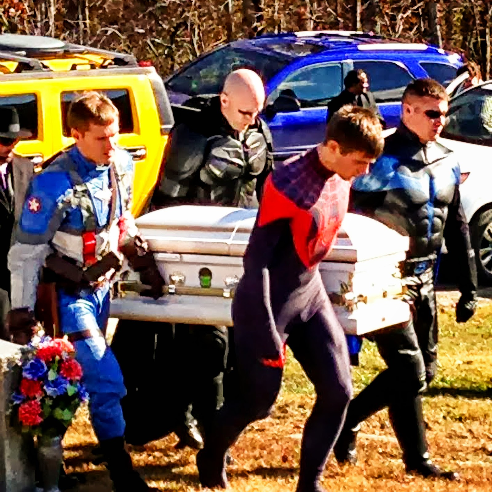 Funeral Fund Blog: Super Heroes Serve as Pallbearers to a 4 year old ...