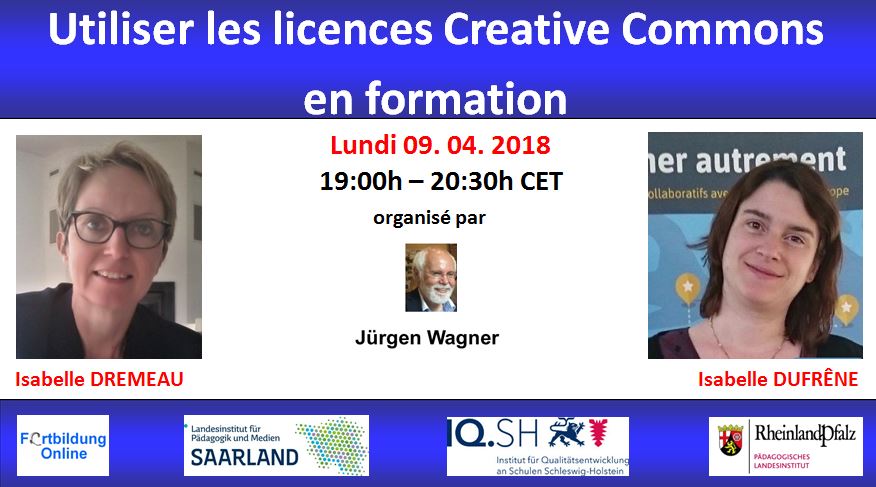 Globinars: Webinaire : Utiliser les licences Creative Commons en formation
