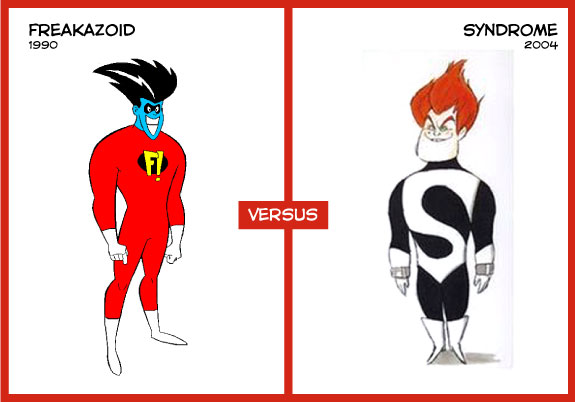 Smoking Cool Cat: Freakazoid versus Syndrome