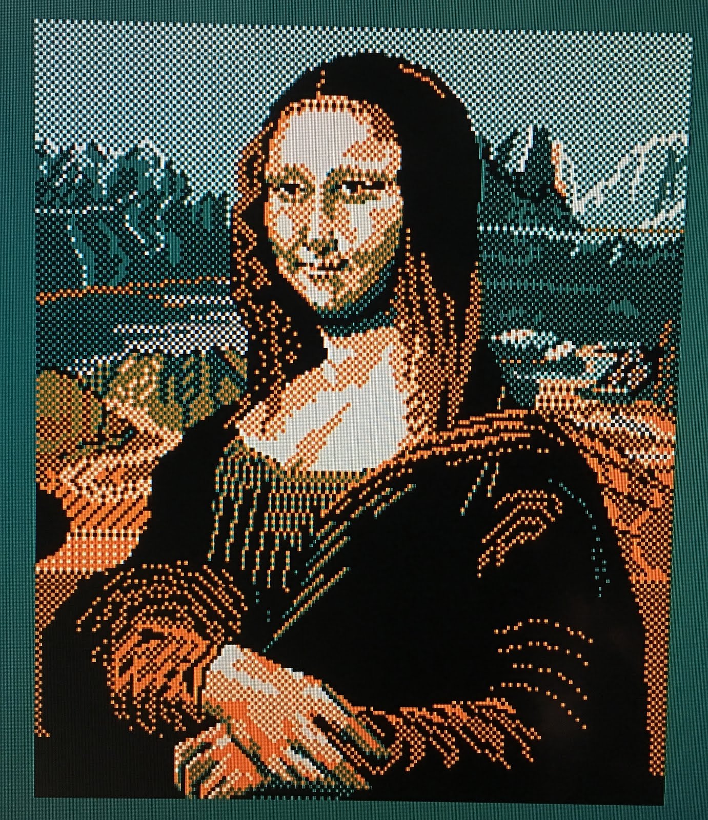 Computerized Mona Lisa