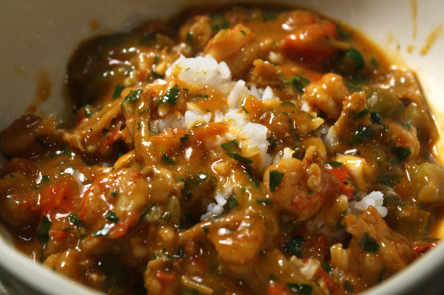 The 99 Cent Chef: Crawfish Etouffee Recipe - Cajun Cuisine Diary, 2 VIDEOS