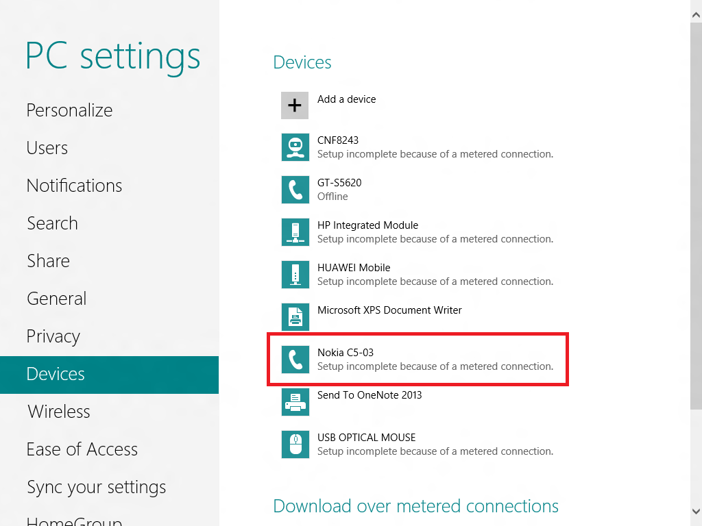 Superboy Rajat: Access Internet via Mobile Bluetooth on Windows 8