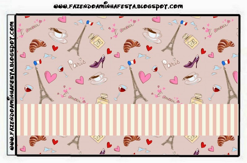 Romantic Paris: Free Printable Candy Bar Labels. | Oh My Quinceaneras!