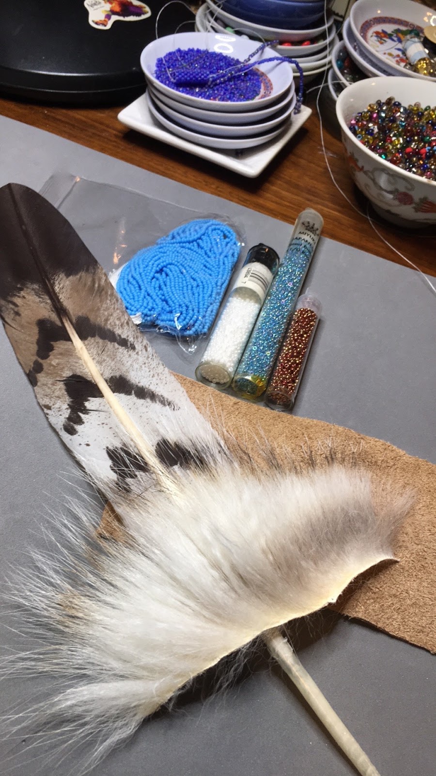 Dreamkeeper Creations: Sacred Peyote Gourd Rattle and Saging Feather