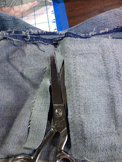 Mending Jeans