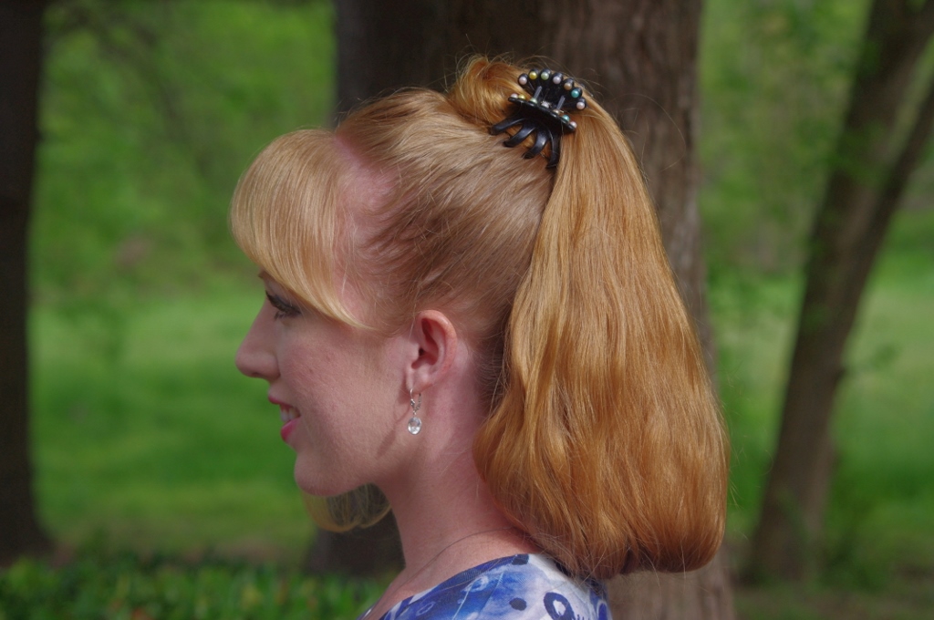 Braids & Hairstyles for Super Long Hair: Smooth Long Bob "Lob" Updo