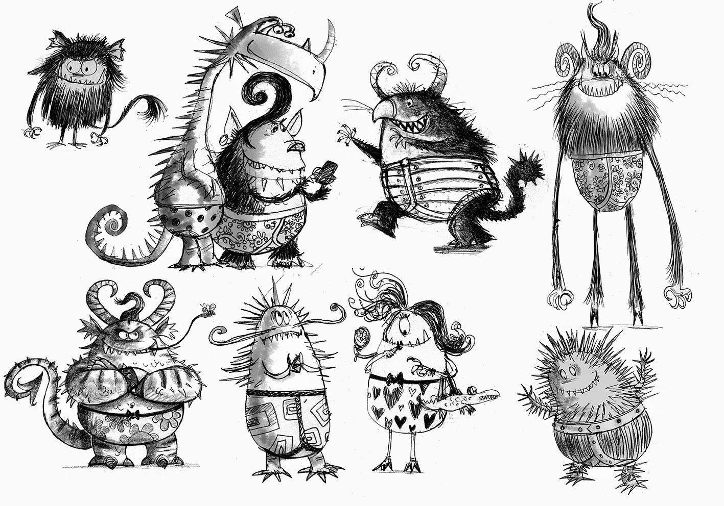 The Book Sniffer: Monsters Love Underpants