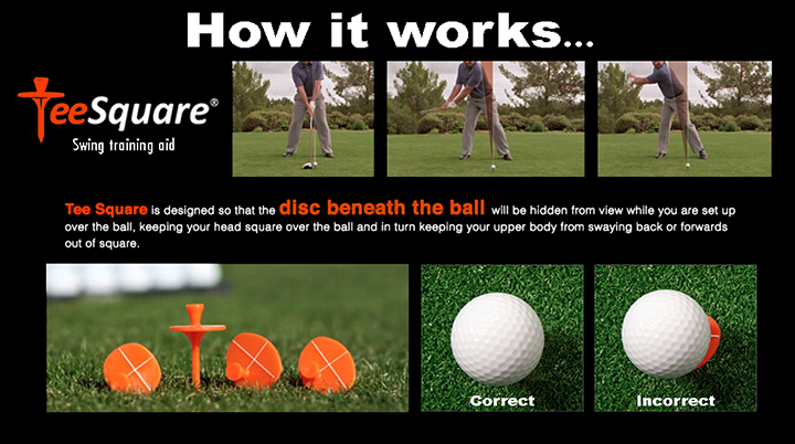 Go Time Golf : Go Time Golf Review: Tee Square Training Aid