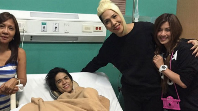Latest Update Ph: Vice Ganda Visits Cancer-patient Jam Sebastian of Jamich