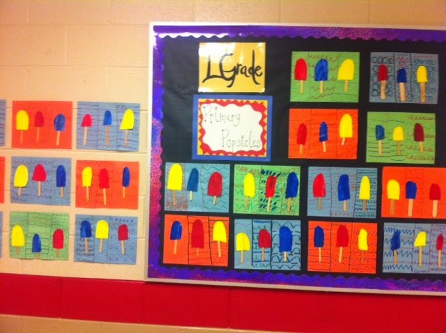 Happily Ever After...An Art Teacher's Fairy Teal: Primary Popsicles