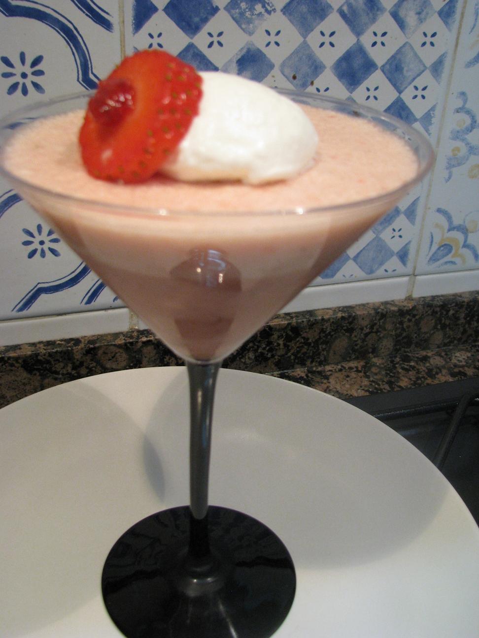 El Papeo de Pepa: Mousse de fresas