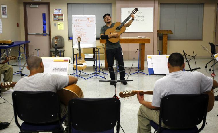 Guitar Program Gives Youth Inmates Music Outlet | Creative Guitar Studio