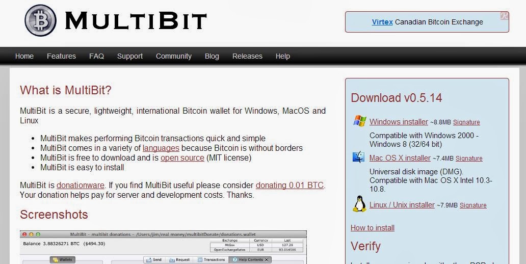 如何使用軟體錢包MultiBit？ - Bitcoin 比特幣研究院
