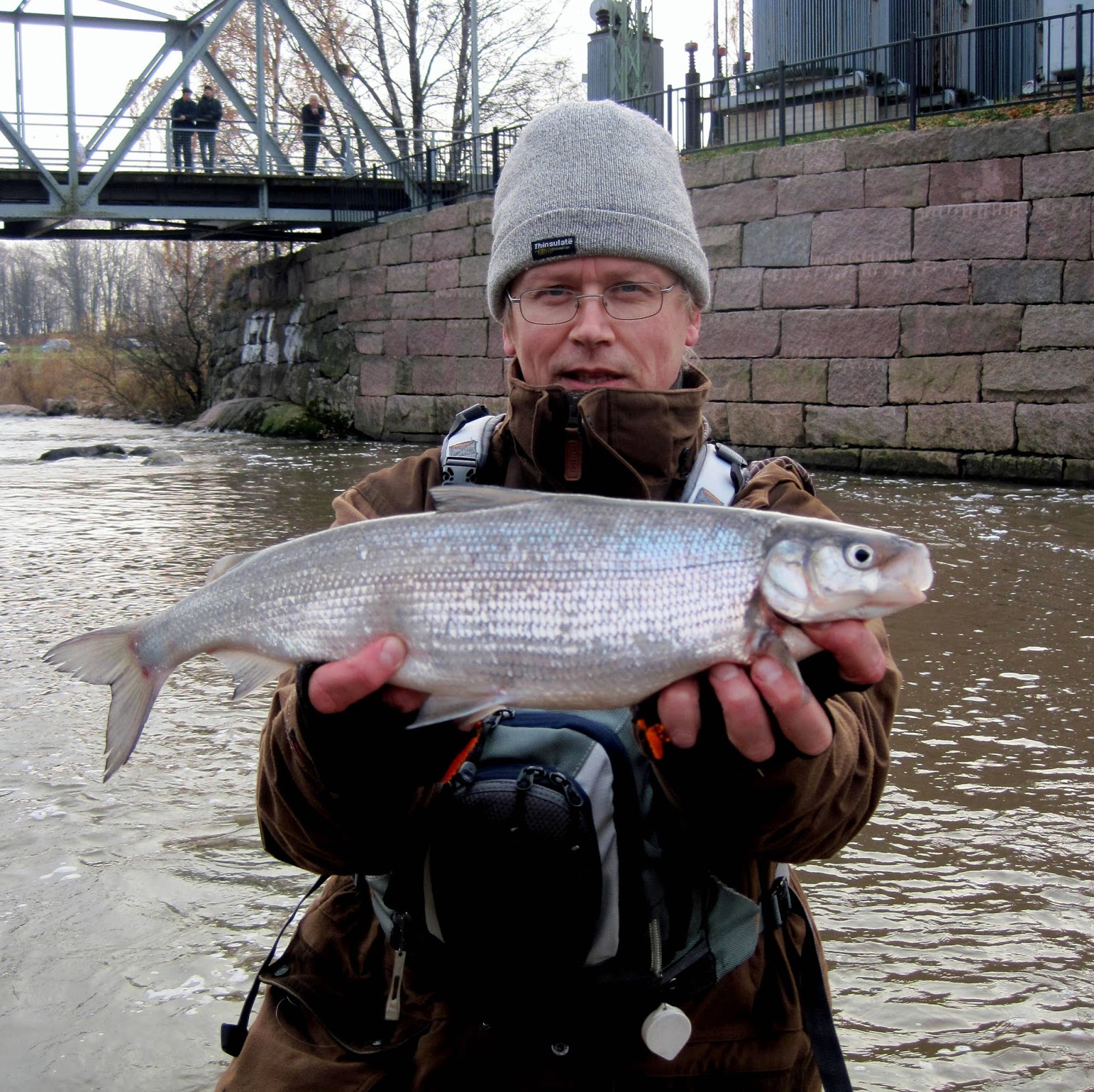 Siian perhokalastuskurssi 30.10.2016 Helsingin Vanhankaupunginkoskella