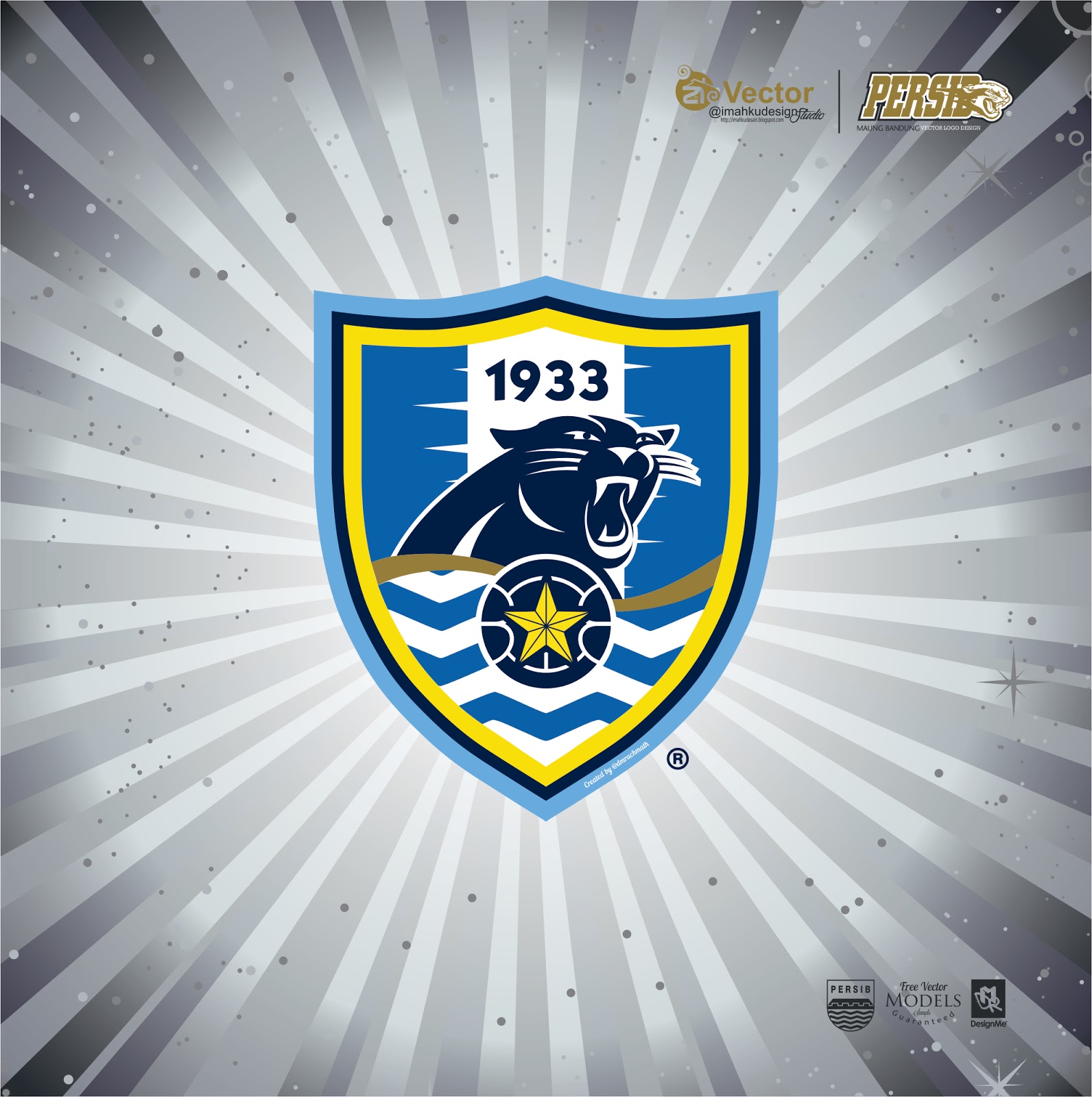 PERSIB BANDUNG LOGO VECTOR (AI,EPS,CDR) | Imahku Desain