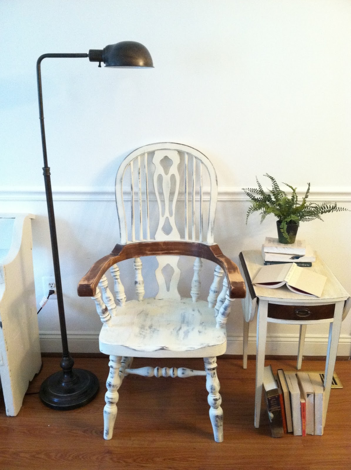 Chelsea's Garage: Chunky, rustic chair