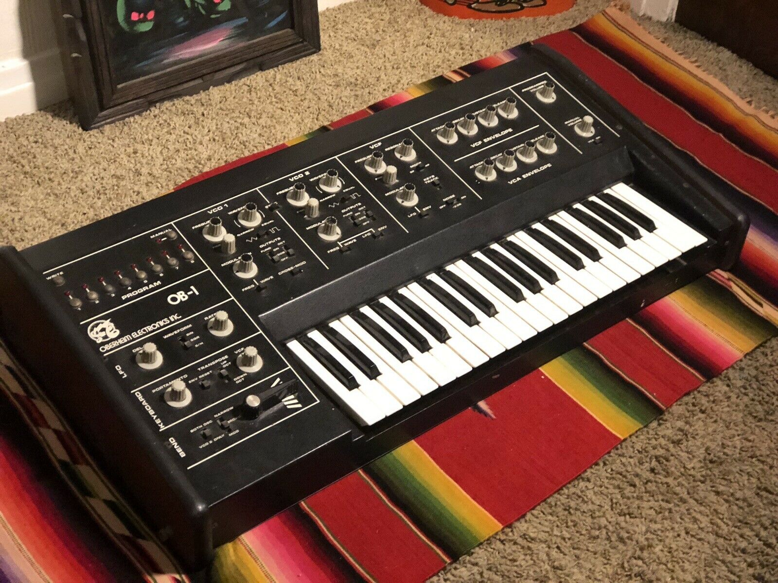 MATRIXSYNTH: Oberheim OB-1 1978 Analog Synth SN 0535