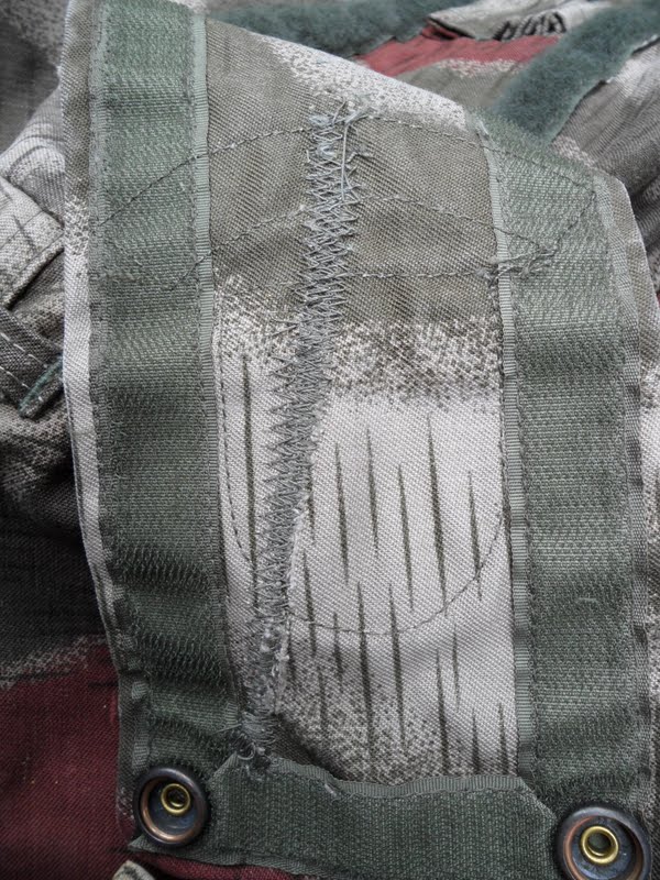 Four Bees: Bundesgrenzschutz Parka, BGS Sumpfmuster Camo