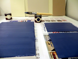 DIY paint sample boards