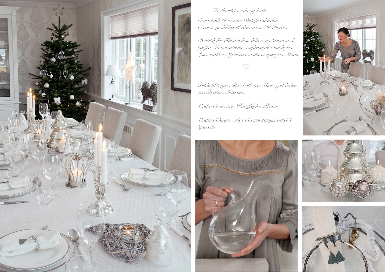 Maris interiør: Hvit Jul