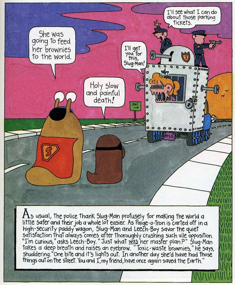 Sunday Comics Debt: Slug-Man "The Final Confrontation III"