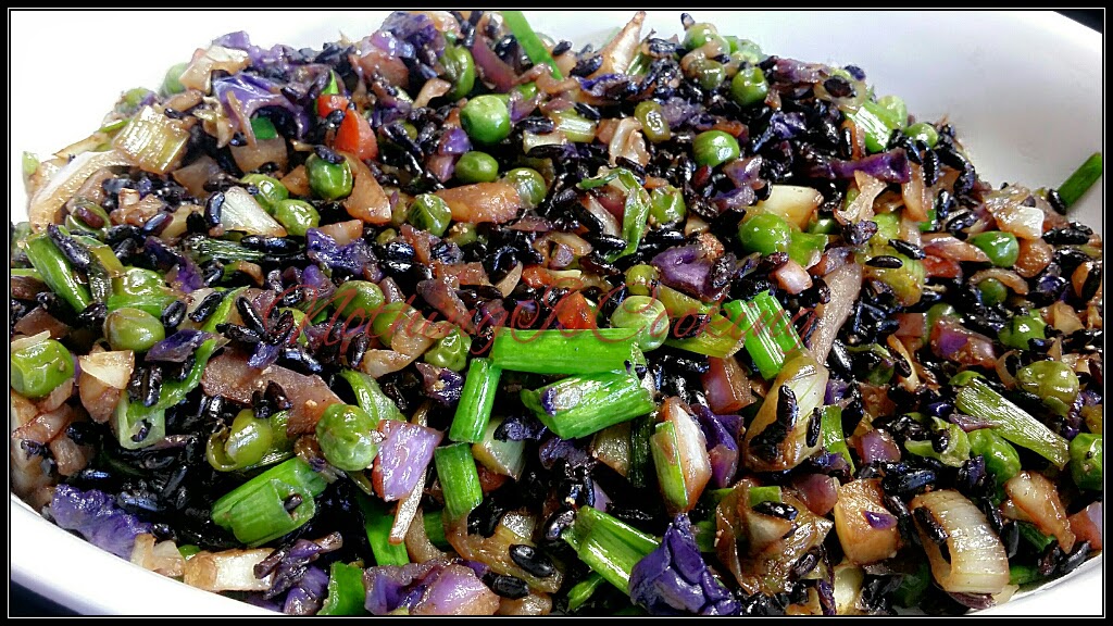 Black Fried Rice - Indo Chinese