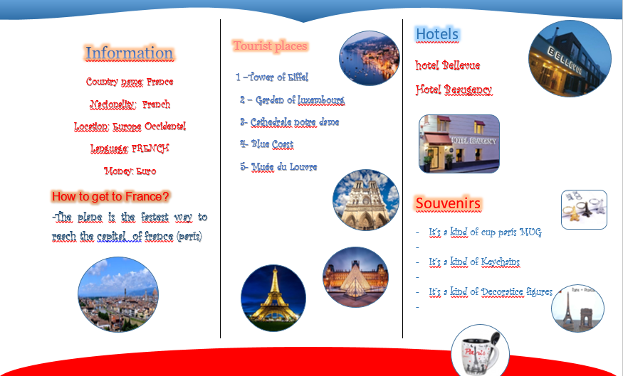 Clases de ingles : triptico