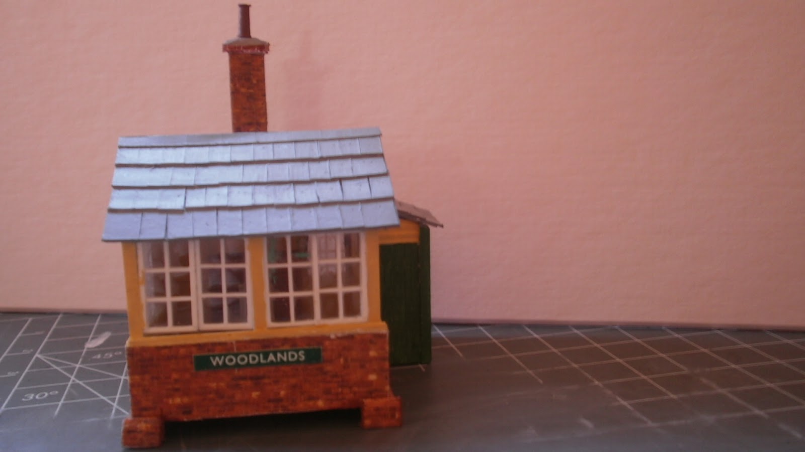 Dorset Railway Modelling: Woodlands 4mm Signal Box.