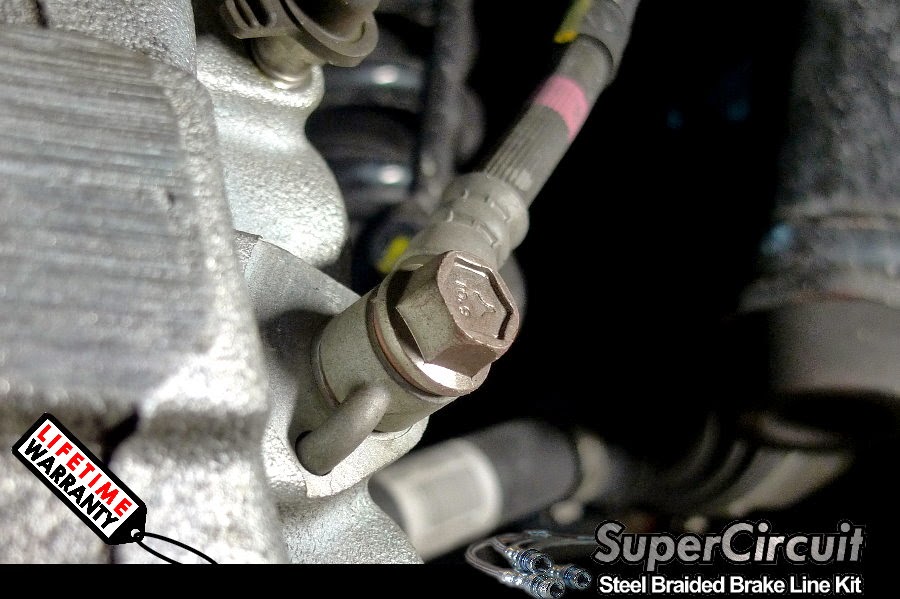SUPERCIRCUIT Steel Braided Brake Lines: Mazda BT-50 Steel Braided Brake ...