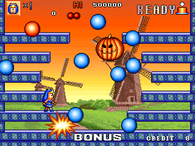 VGJUNK: FANCY WORLD: EARTH OF CRISIS (ARCADE)