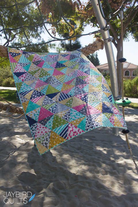 Jaybird Quilts: Stereo Quilt