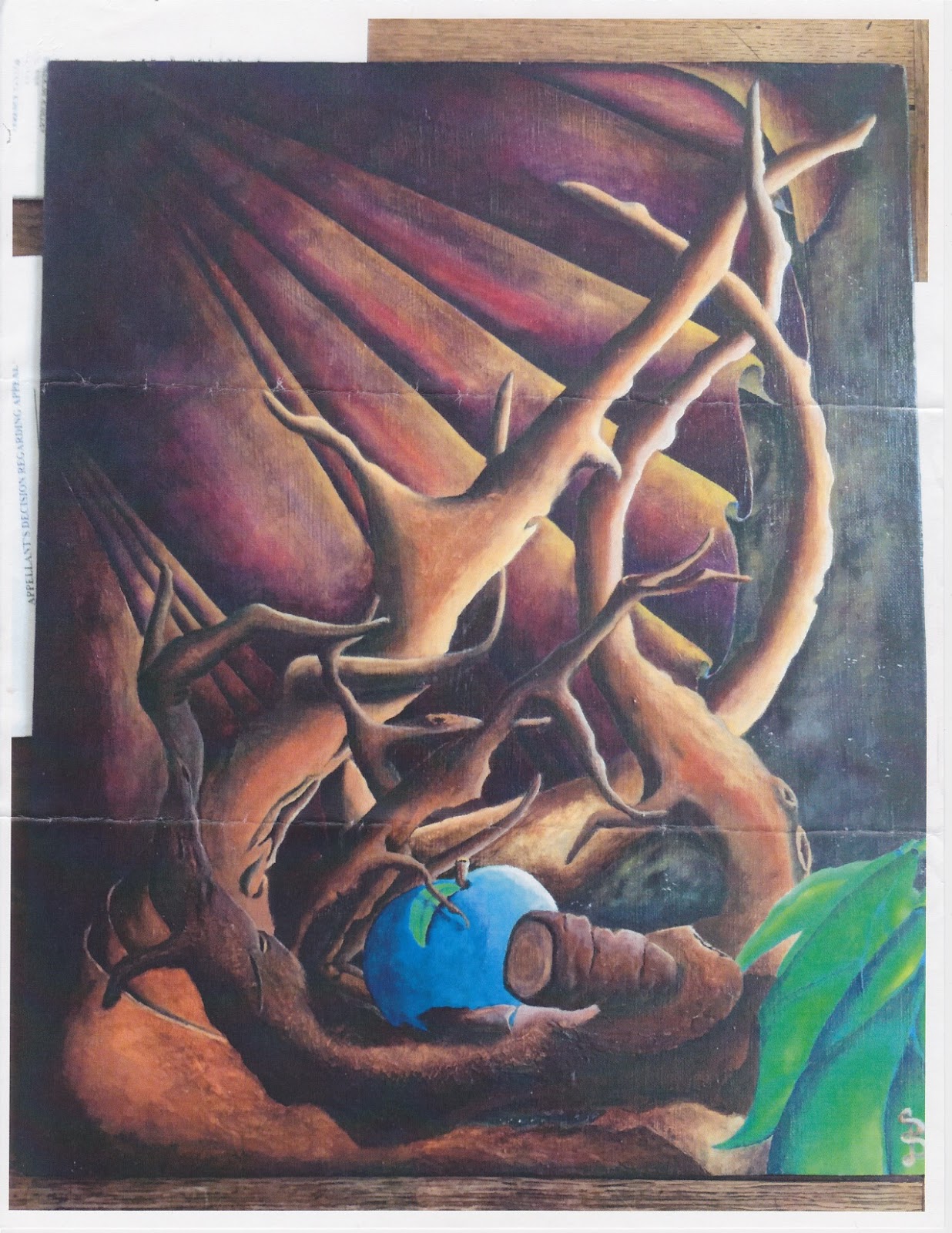 Art by David Brown - Minutes Before Six