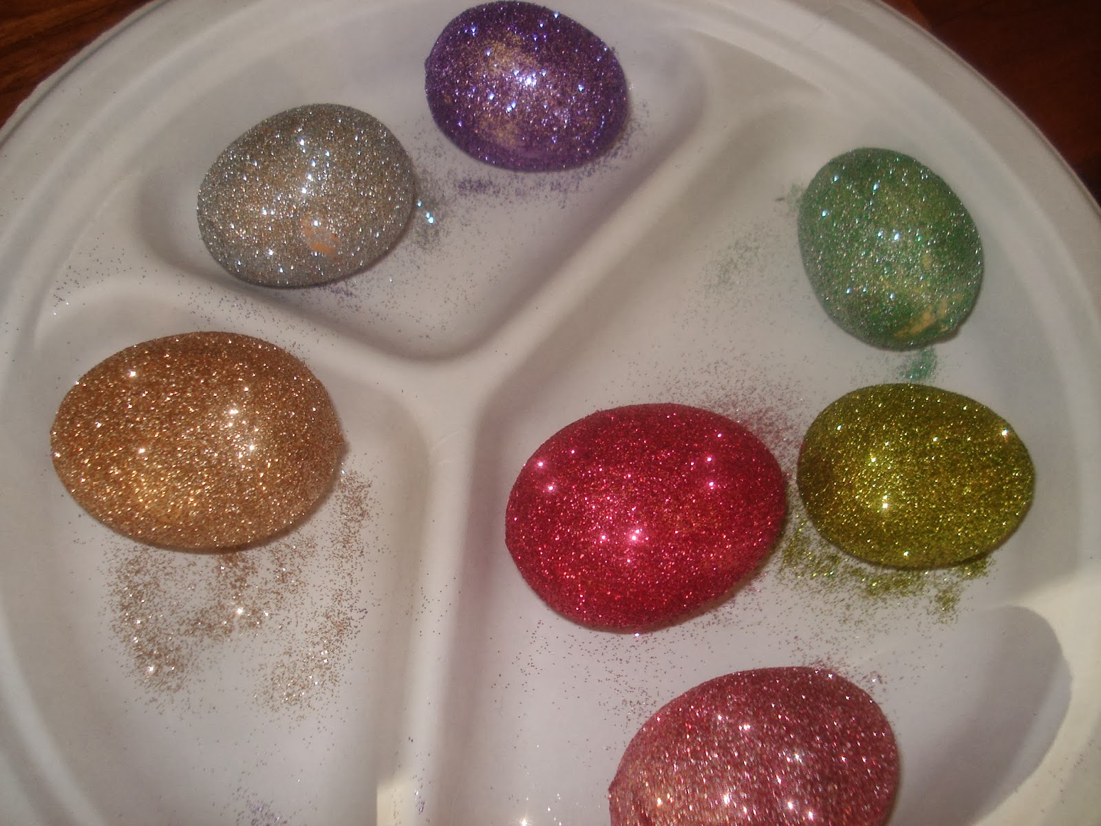 A & L : Sparkly Easter Eggs {DIY}