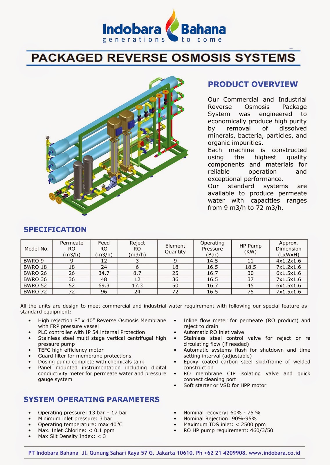 PT Indobara Bahana: 2014