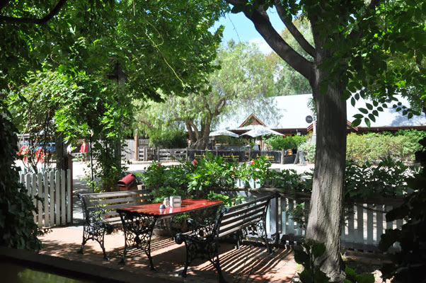 a bit of everything: tea and scones at the Wisteria Cafe in Echuca!