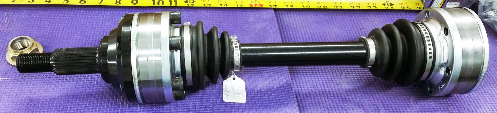 Super Car Build: Mount Half Shafts