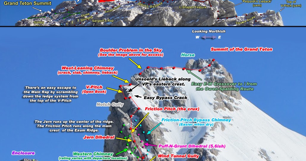 WYOMING WHISKEY: The Grand Teton's Upper Exum Climbing Route
