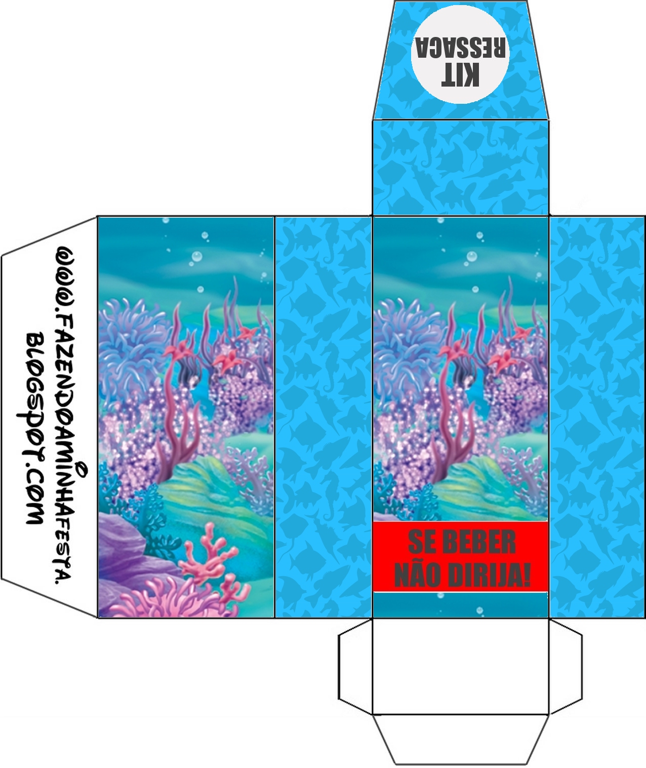 Under the Sea: Free Printable Boxes. - Oh My Fiesta! in english