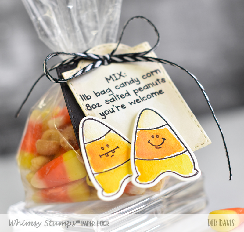 PAPER DOOR - Corny Candy Corn with Peanuts - NewAmped2Stamp