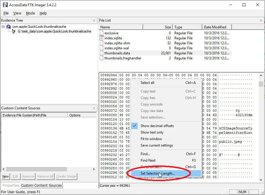 Another Forensics Blog: Quicklook thumbnails.data parser