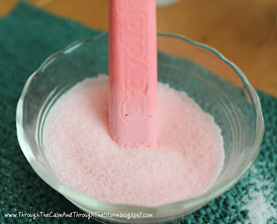 Through the Calm and Through the Storm: Layered Salt Art