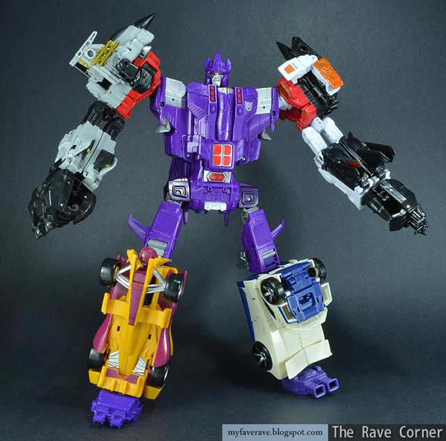 The Rave Corner: Transformers Generations Combiner Wars Galvatronus Review