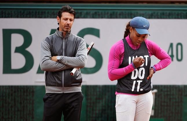 Tennis Players A2Z: Serena Williams Boyfriend Patrick Mouratoglou 2014
