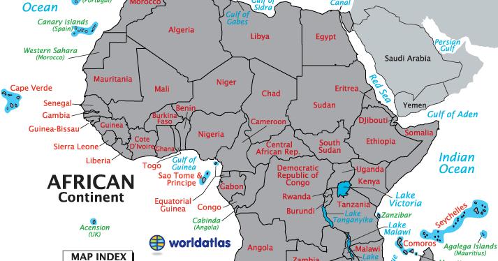 Puerto Rico en el Mundo Atlántico: Unidad I: Geografía de África