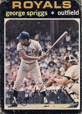 Topps 1971: no. 411 - george spriggs