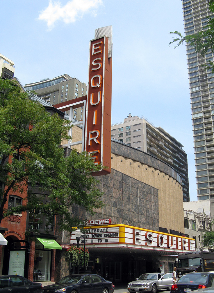 ArchitectureChicago PLUS: Esquire Theater goes the way of the Chesire Cat