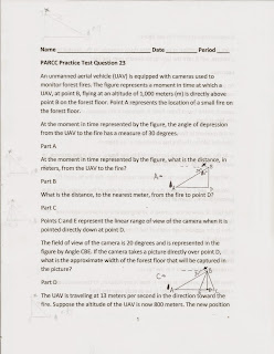 Geometry, Common Core Style: PARCC Practice Test Question 23 (Day 168)