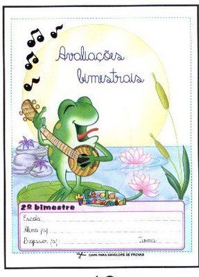 O mundo colorido: Alguns Modelos de Capas Para Provas